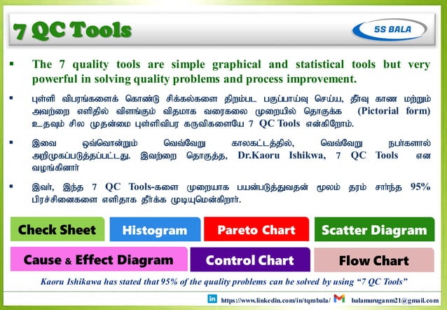 7 QC Tools - Tamil | PDF | Sports