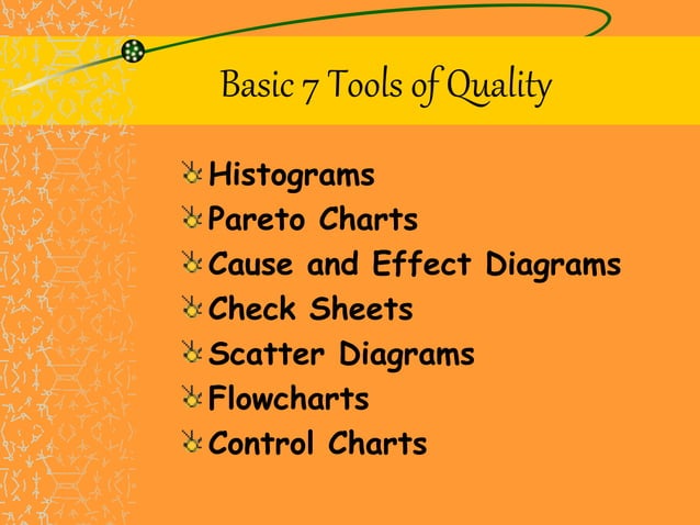 7QC Tools | PPT | Science