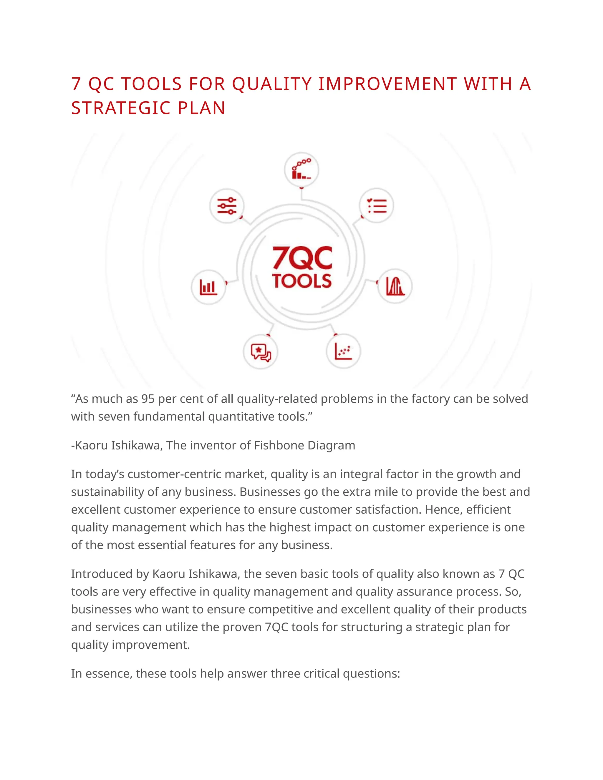 7 QC TOOLS FOR QUALITY IMPROVEMENT WITH A STRATEGIC PLAN.docx