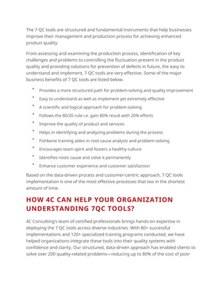7 QC TOOLS FOR QUALITY IMPROVEMENT WITH A STRATEGIC PLAN.docx