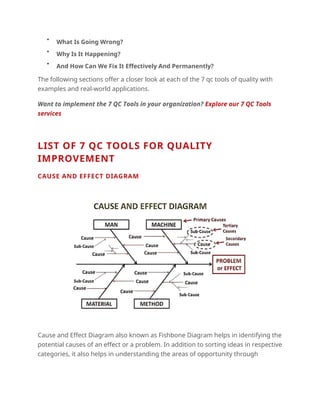 7 QC TOOLS FOR QUALITY IMPROVEMENT WITH A STRATEGIC PLAN.docx