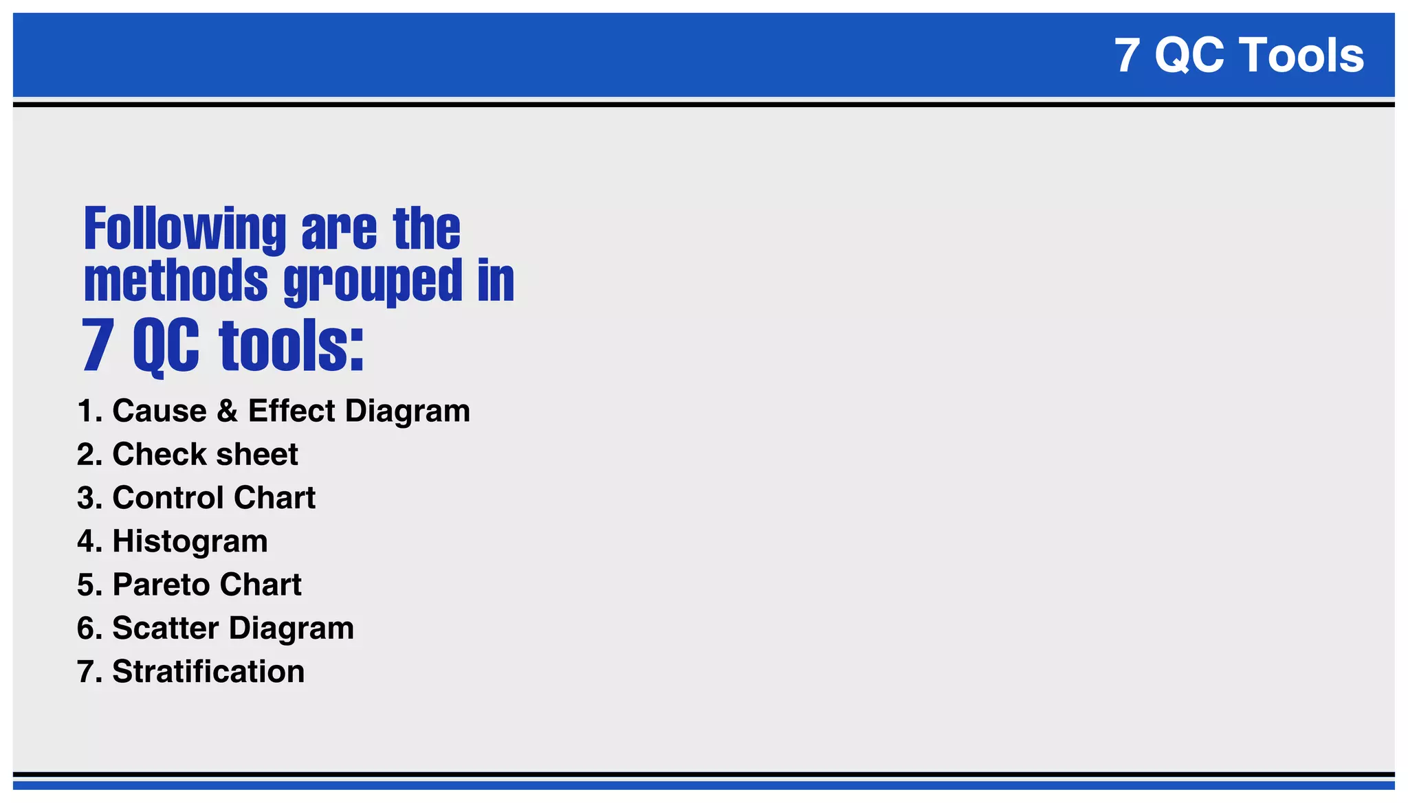 7 QC TOOLS PRESENTATION PPT | PDF