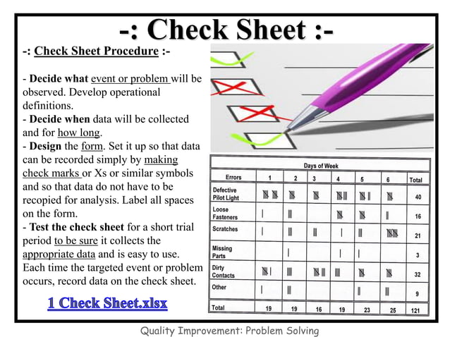 7 QC Tools training presentation | PDF