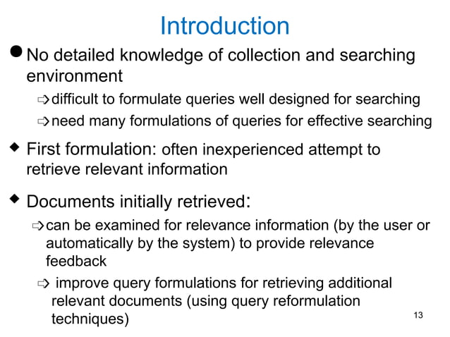 Information Retrieval QueryLanguageOperation.ppt | Search | Internet