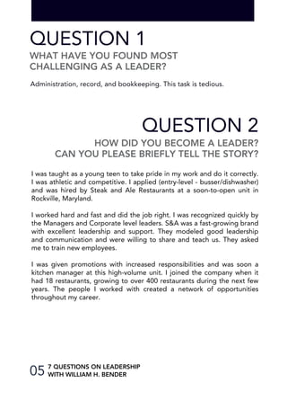 7 Questions on Leadership with William H. Bender.pdf