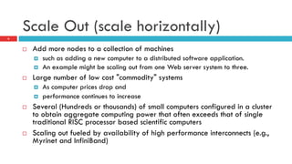 Meeting application performance needs: Scaling up versus scaling out | PDF