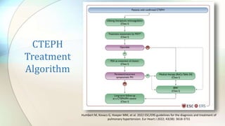 CTEPH Diagnosis and Medical Treatment Update | PPTX