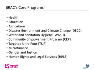 Monitoring service delivery: BRAC's experience with iCRESS | PPT