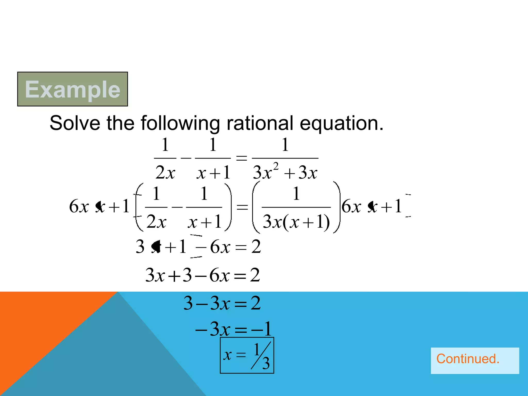 Rational Expressions | PPTX