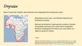 Boers | PPT