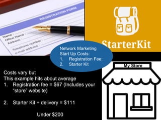 Seven Reasons Why You Should Own A Network Marketing Business | PDF