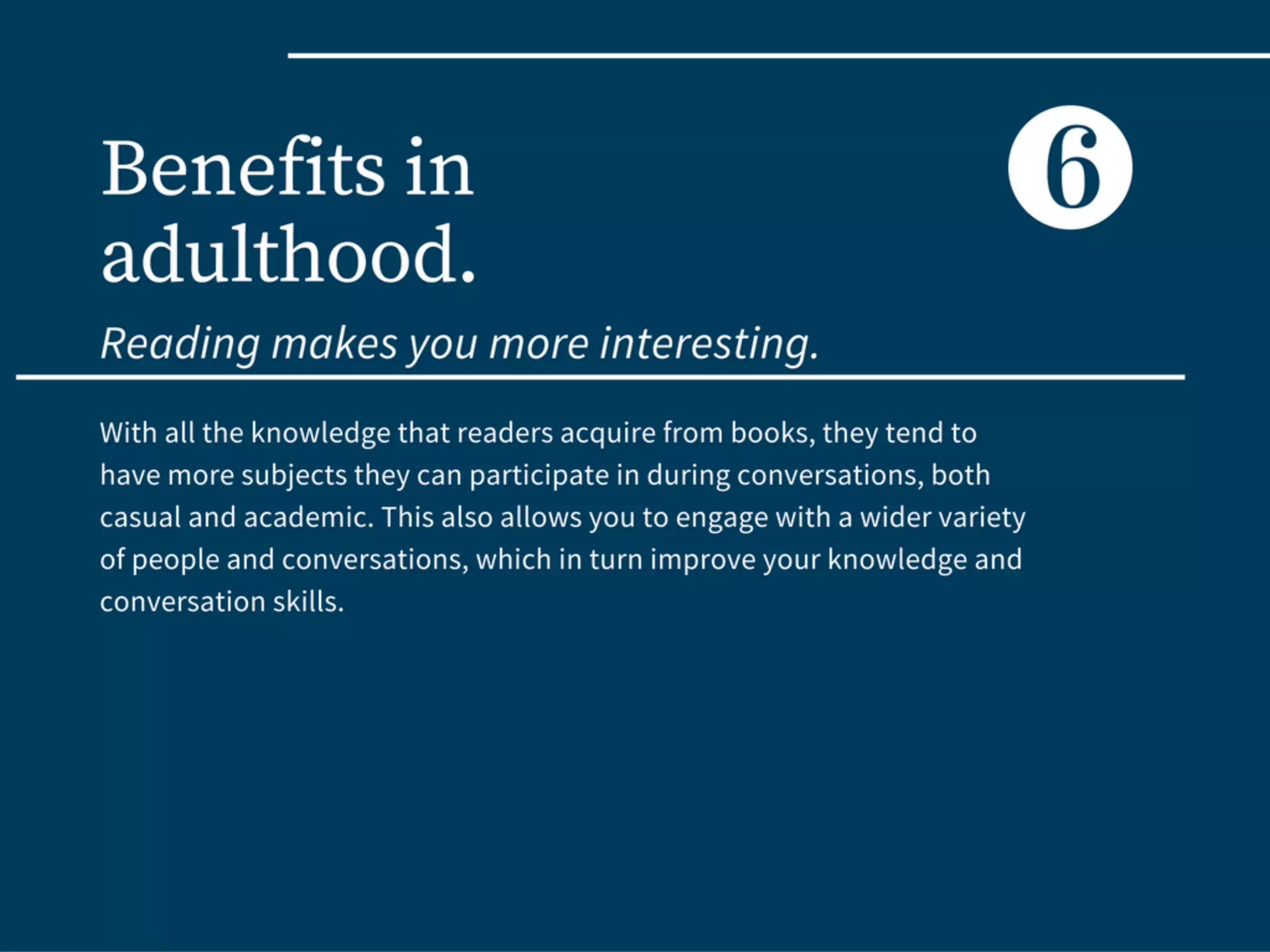 7 Reasons Why Reading is Important for Children and Adults | PDF