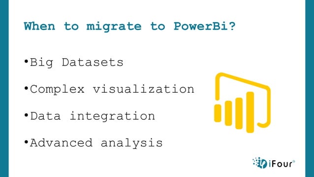 7 Reasons to Migrate from Excel to Power BI | iFour | PPT