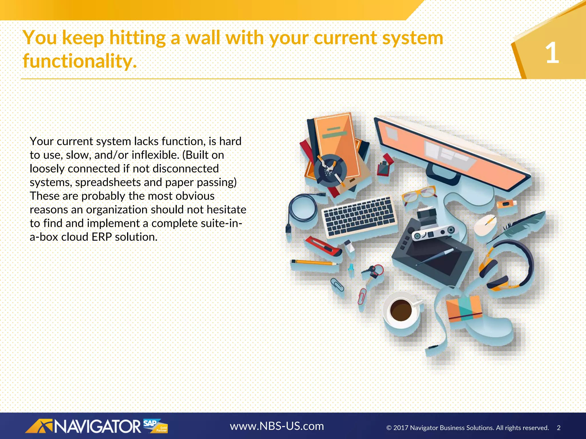 7 Reasons to replace your Business System | PPT