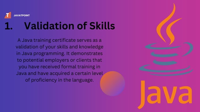 7 reasons to take java certifications | PPT