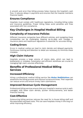 7 Reasons Why Medical Billing for Dental Practices Is Crucial | PDF