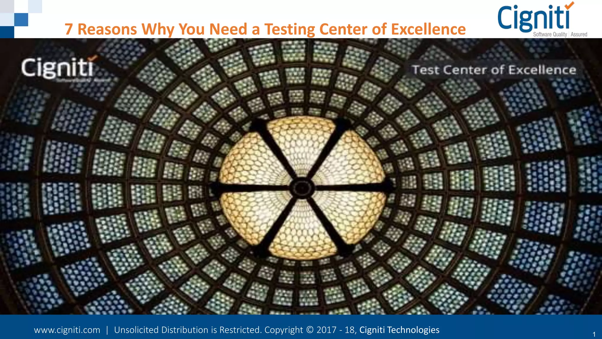 7 reasons why you need a testing center of excellence | PPTX | Business ...