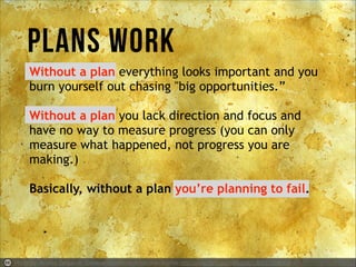 7 reasons why your plan will fail (and what to do about it) | PDF