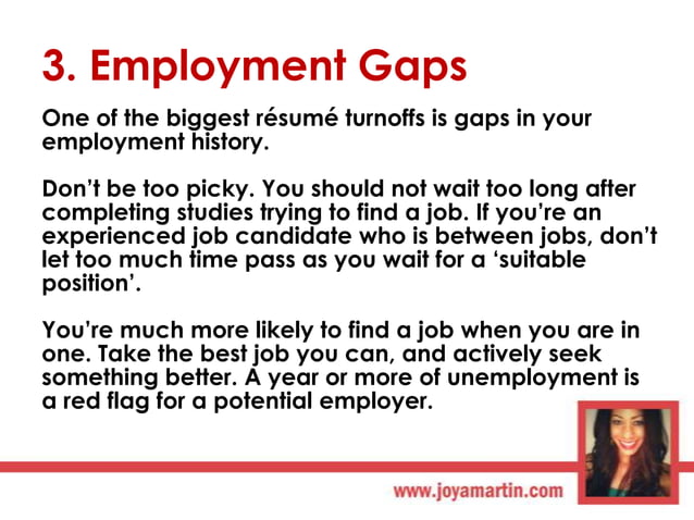 7 Reasons Why You're Not Getting Hired | PPT