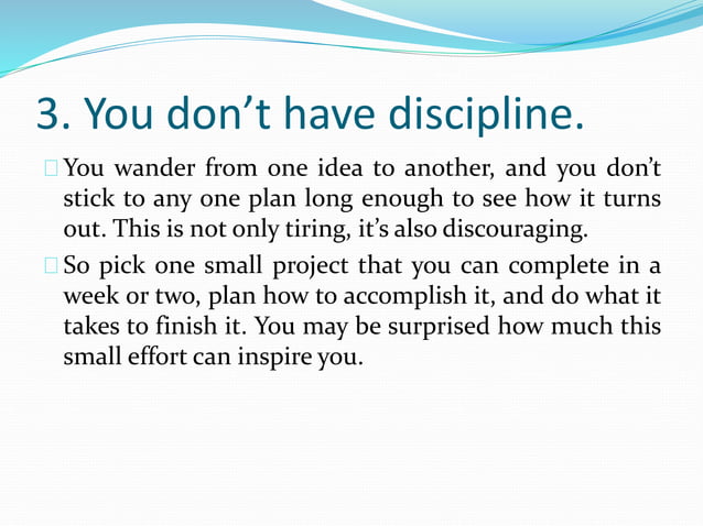 Identify and overcome 7 key roadblocks to success! | PPT