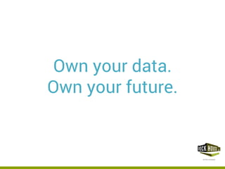 7 Reasons You Should Own Your Customer Data | PPT