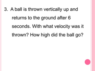 7 rectilinear motion | PPTX