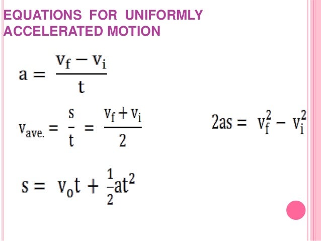 7 rectilinear motion