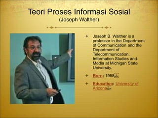 Membangun Hubungan Dalam Teori Komunikasi | PPT