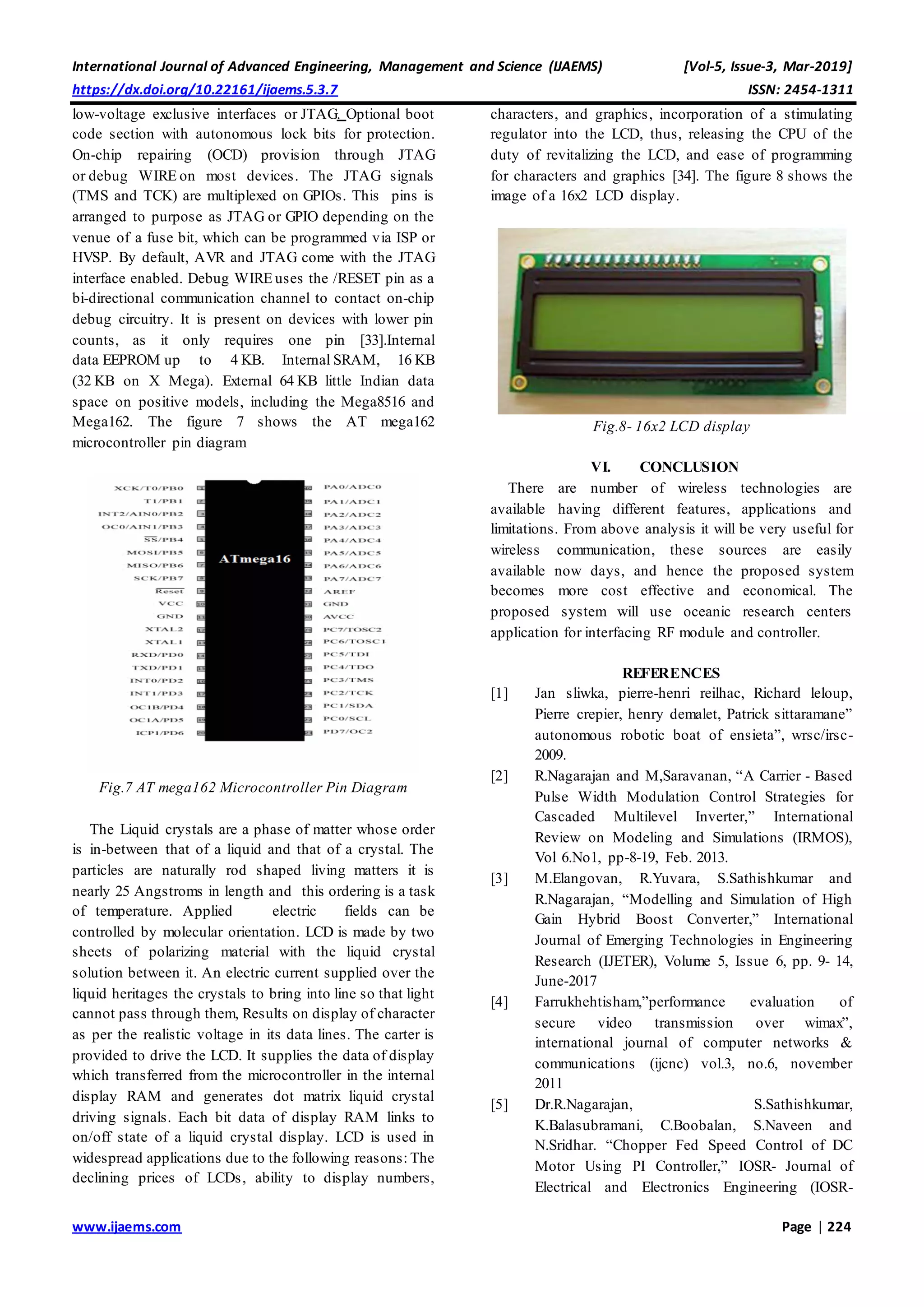 Remote Monitoring and Control of Boat Using Lora Technology | PDF ...
