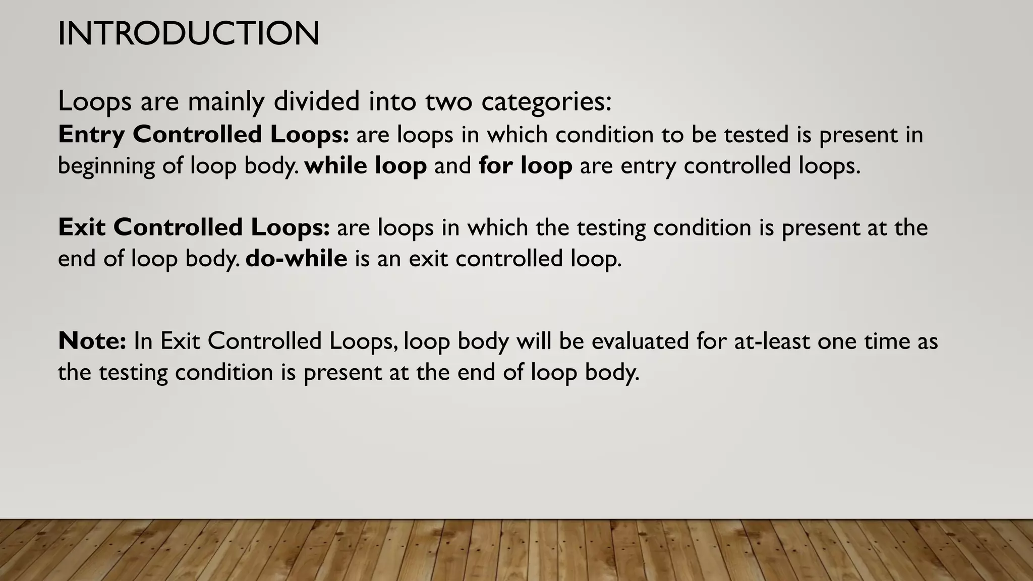 csharp repitition structures | PPT