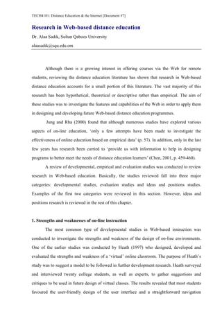 7. Research in Web | PDF