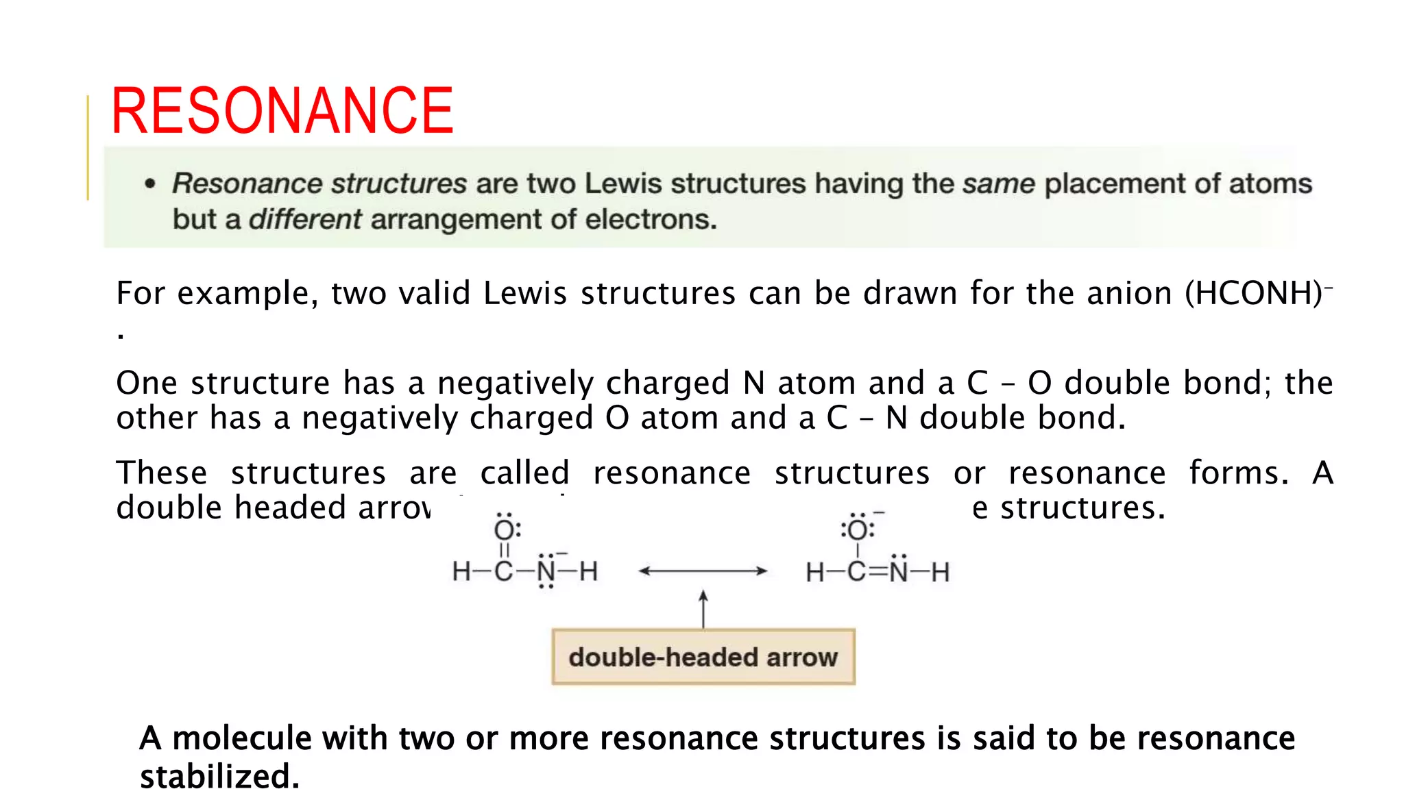 Resonance, inductive effect and hyperconjugation | PPTX