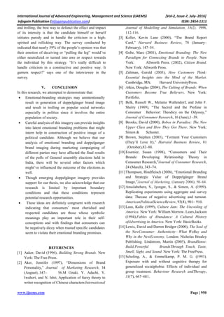 role of emotional branding and doppelganger brand image in indian lower ...