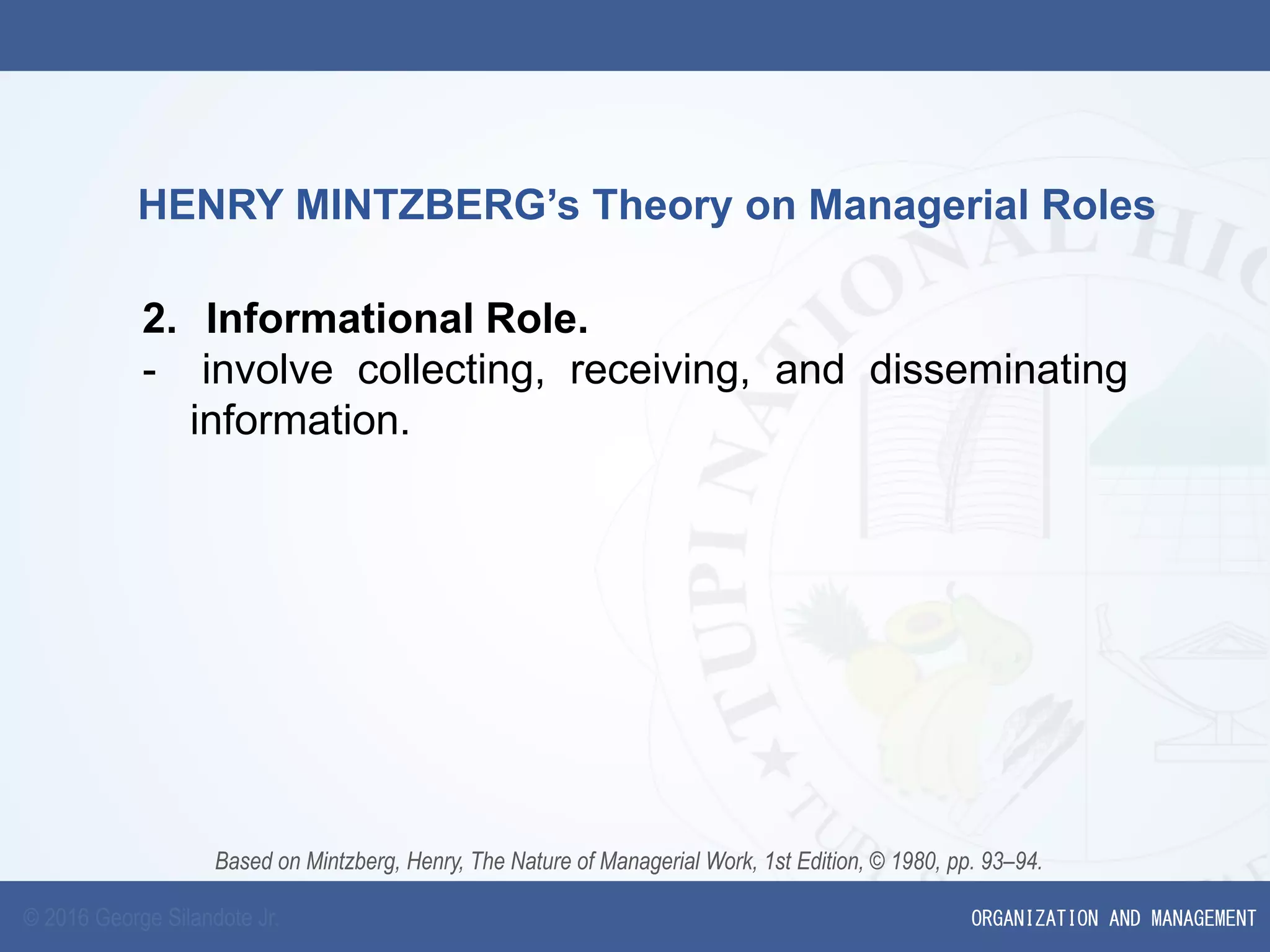 7 roles and skills of a manager | PPTX