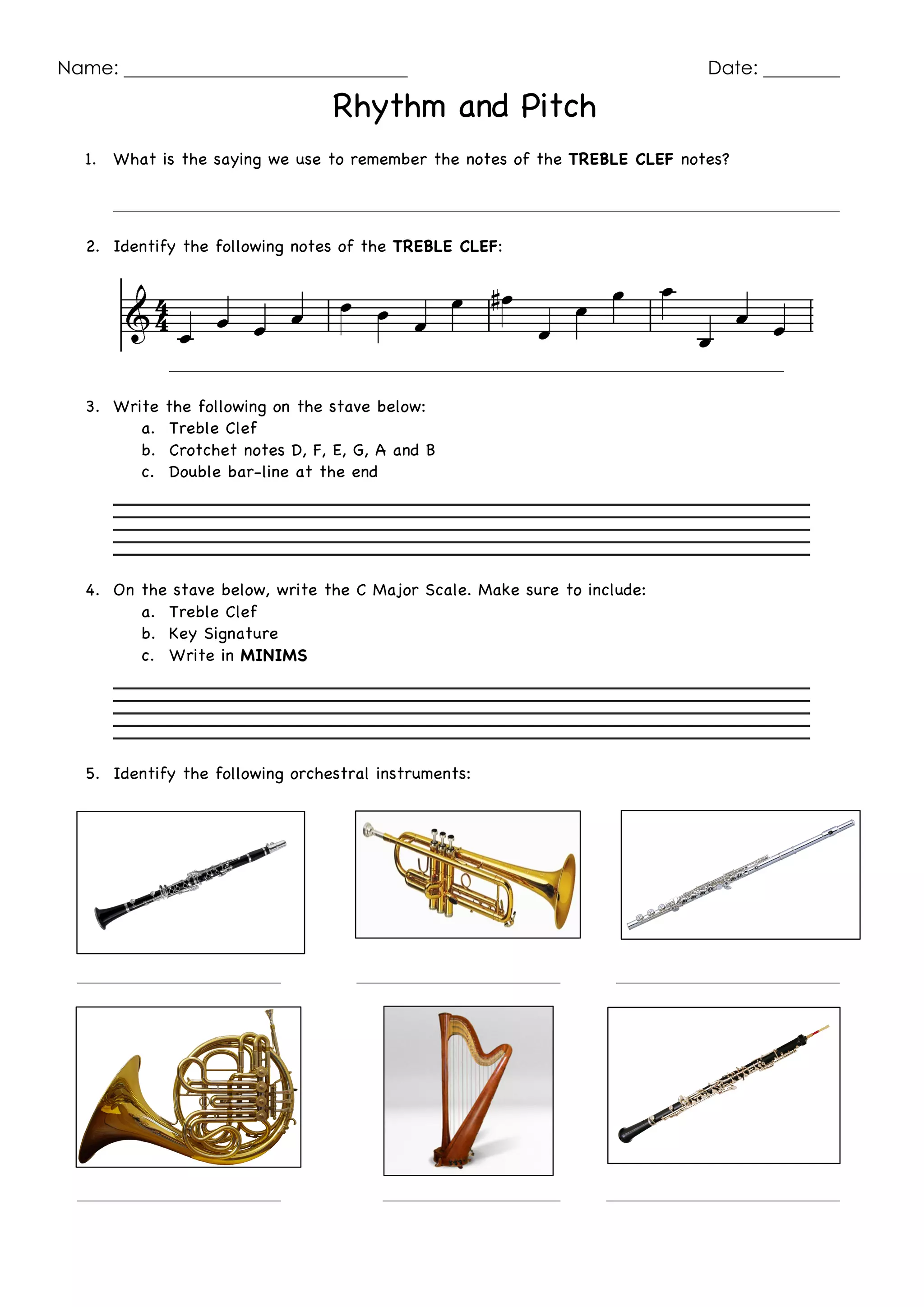 7R Rhythm and Pitch | PDF
