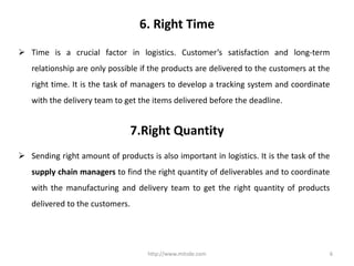 7 R’s of Supply Chain Management explained in Brief | Distance Learning ...