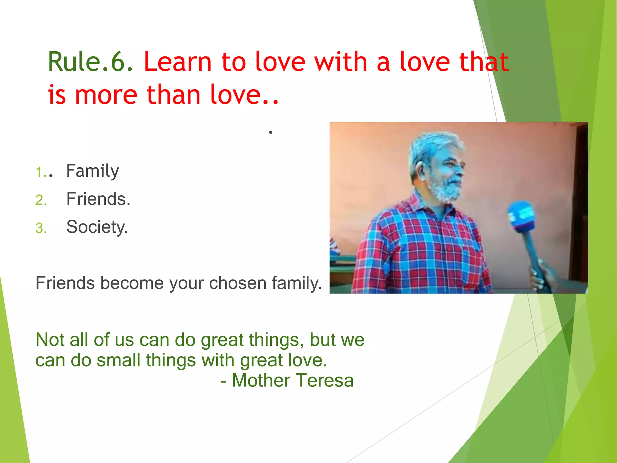 7 rules for ageing gracefully ppt from T James Joseph Adhikarathil | PPTX