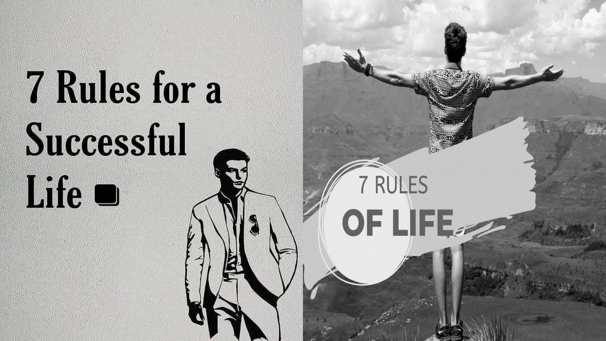7 Rules For A Successful Life presentation by Rohit Chandra Thakur | PDF