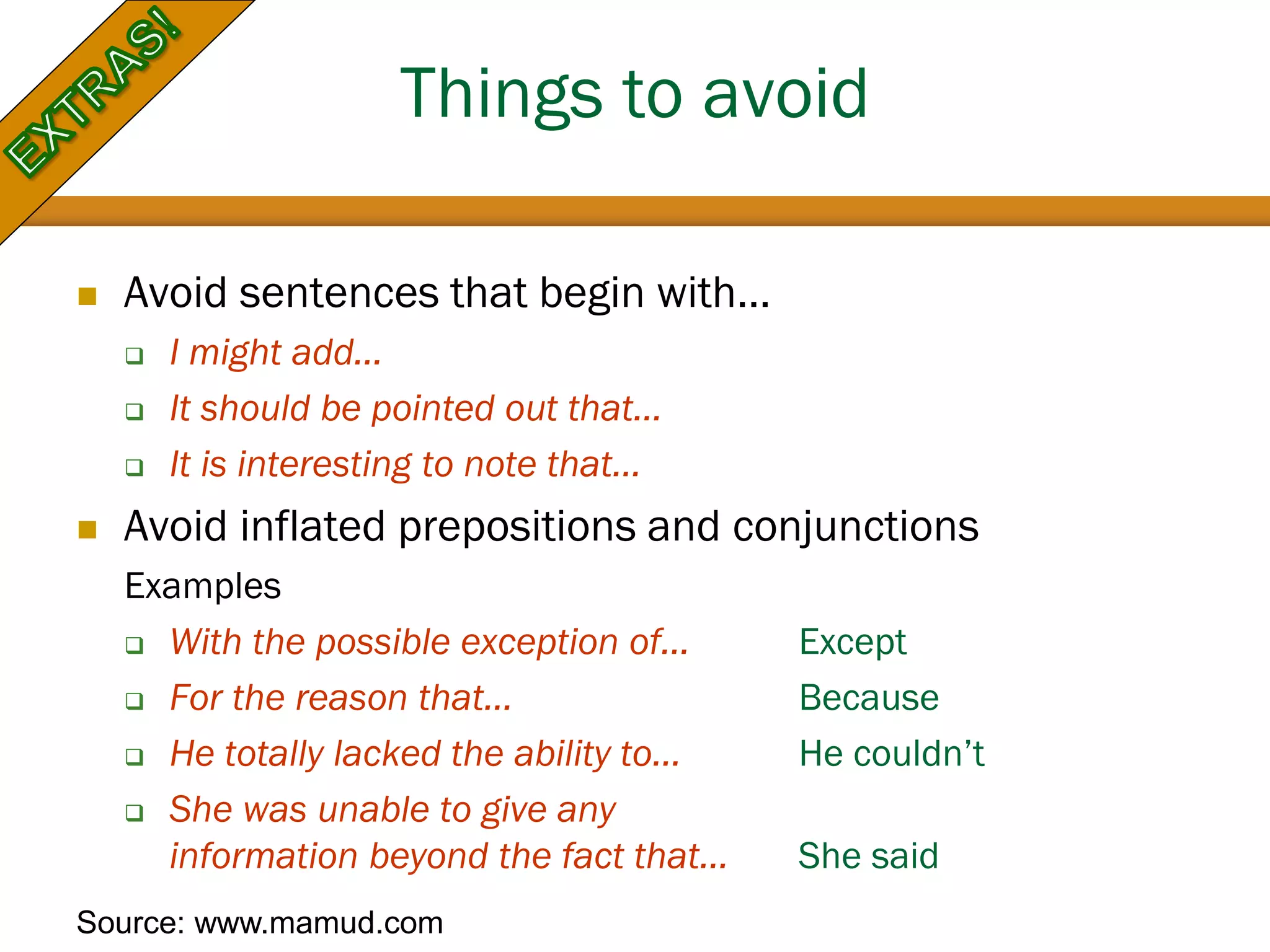 7 rules for writing in plain english | PDF