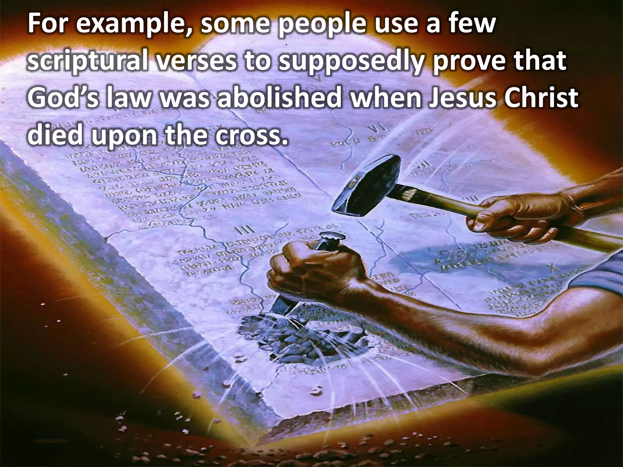 7 rules of biblical understanding | PPTX