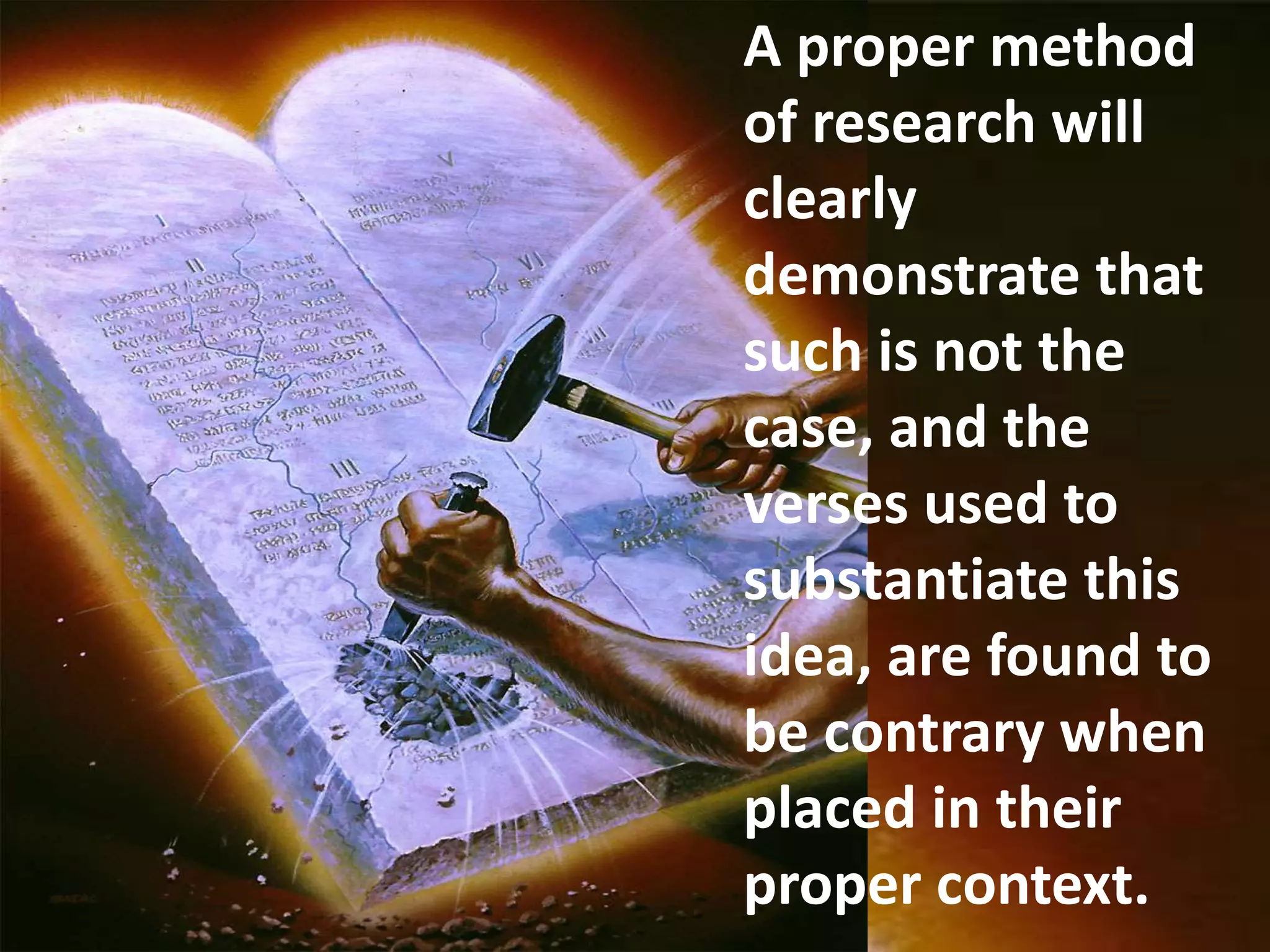 7 rules of biblical understanding | PPTX