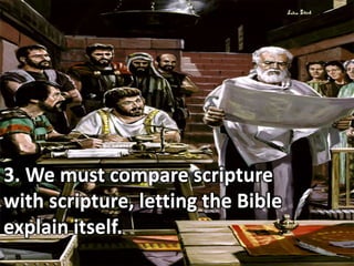 7 rules of biblical understanding | PPTX