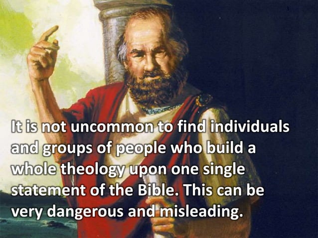 7 rules of biblical understanding | PPTX