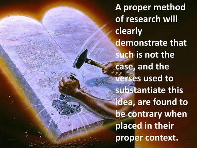 7 rules of biblical understanding | PPTX