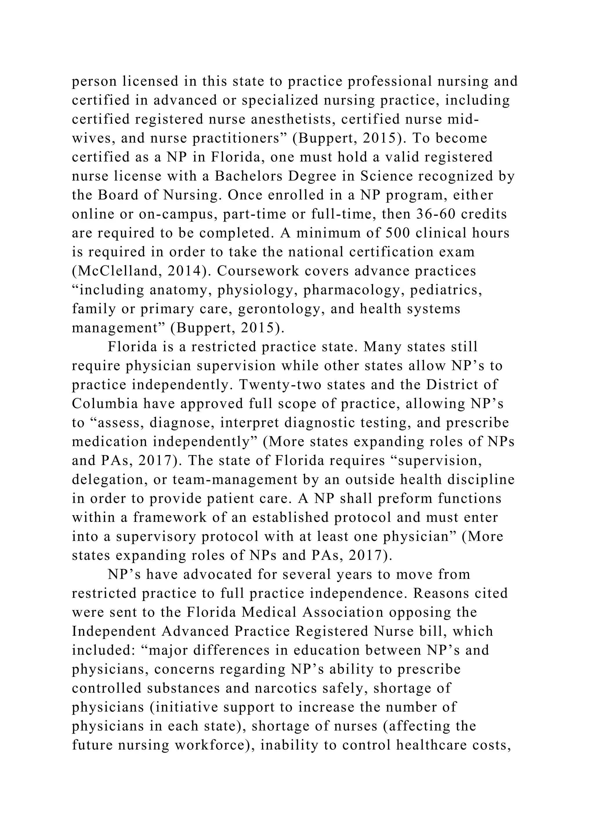 7Running head APN PROFESSIONAL DEVELOPMENT PLAN.docx