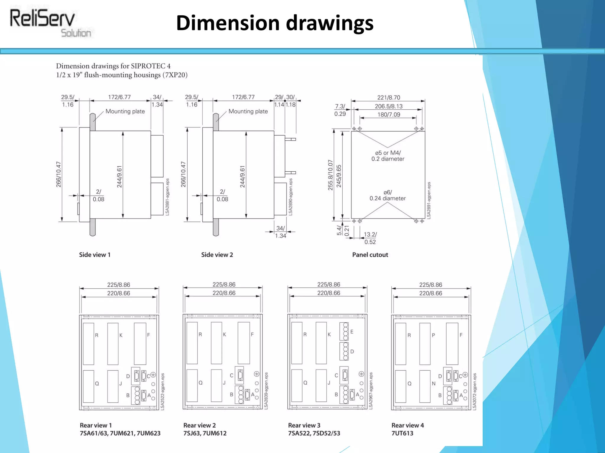 7SA522 Distance Protection Relay For Transmission Lines | PDF | Radio ...