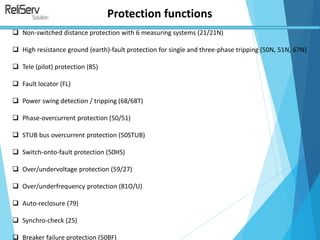 7SA522 Distance Protection Relay For Transmission Lines | PDF | Radio ...