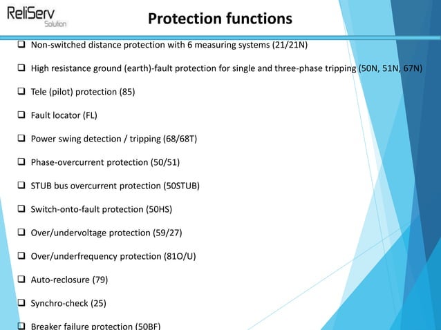 7SA522 Distance Protection Relay For Transmission Lines | PDF | Radio ...