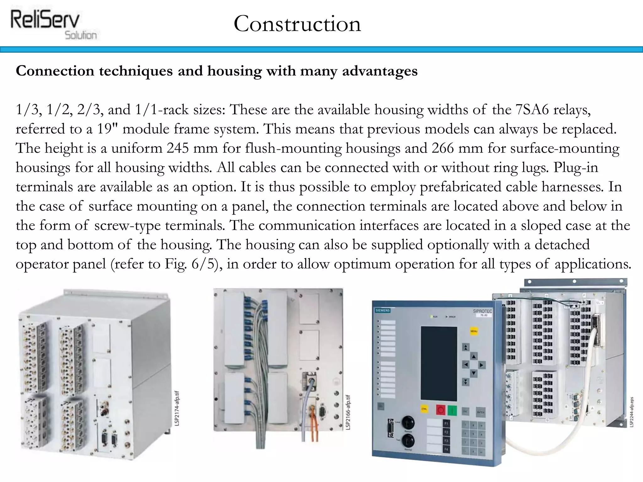 7SA61 Distance Protection Relay For All Voltage Levels | PDF