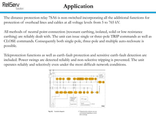 7SA61 Distance Protection Relay For All Voltage Levels | PDF